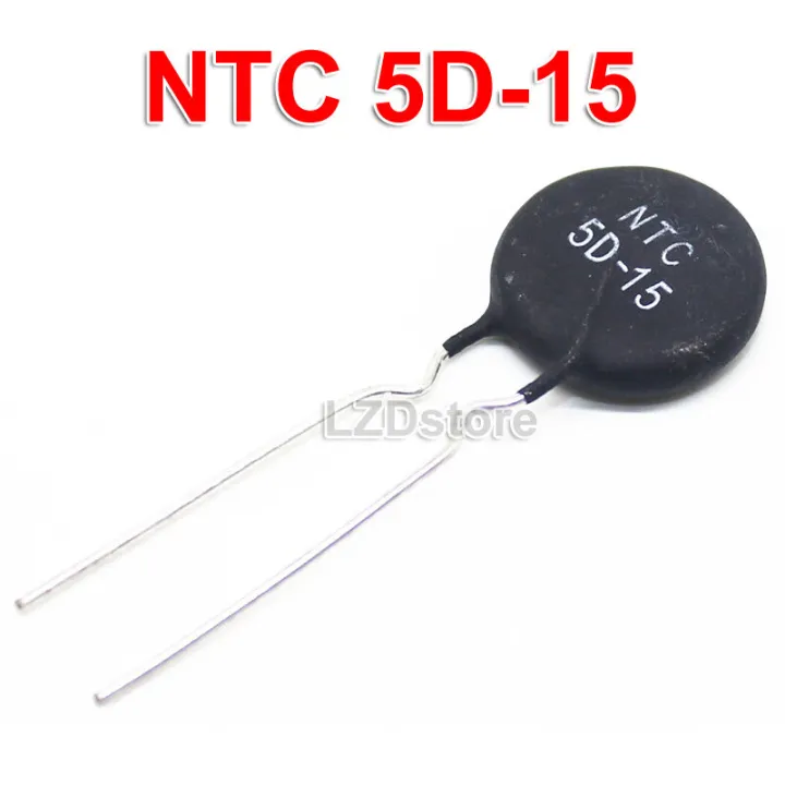 5pcs Thermistor Resistor NTC 5D-15 5D15 DSC5D-15 Thermal Resistor 5R ...