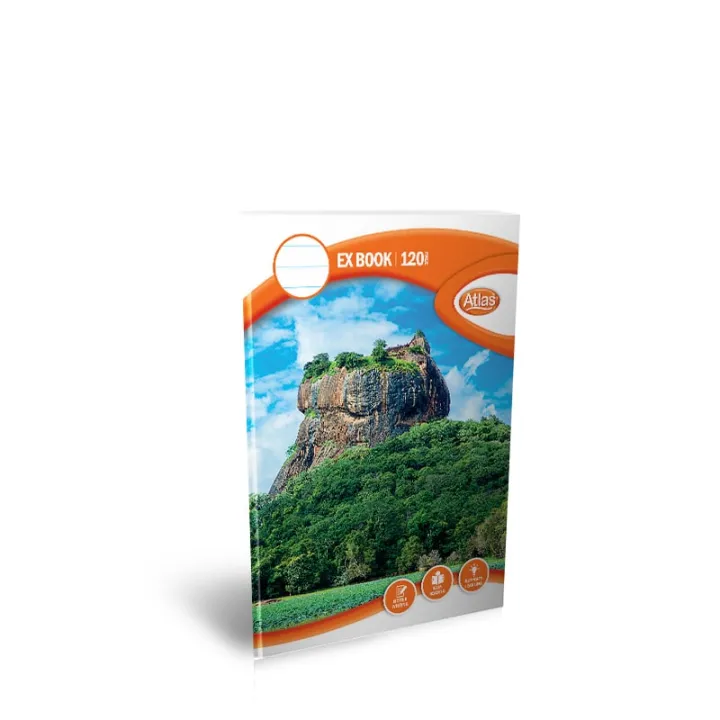 Atlas A4 Book CR 120Pgs (=) Single Ruled | Daraz.lk