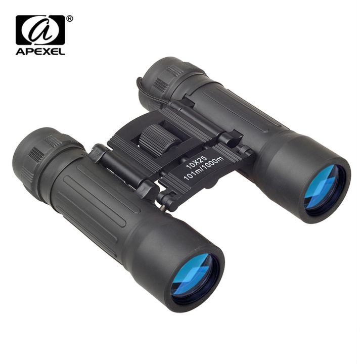 APEXEL Portable Compact Mini Pocket HD 10X25 Binoculars Telescope for ...