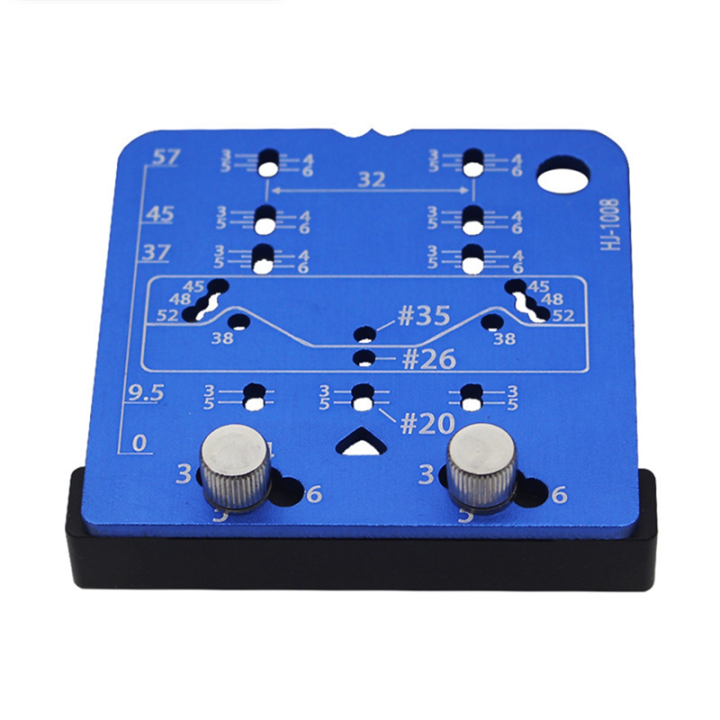 Cabinet Door Hinge Jig Positioning Plate Cabinet Hardware Jig Marking ...