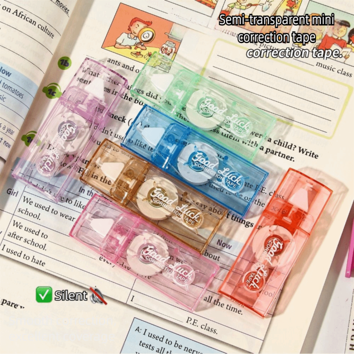 New Mini Correction Tapes Silent Smooth Alteration Tape Coating Tape ...