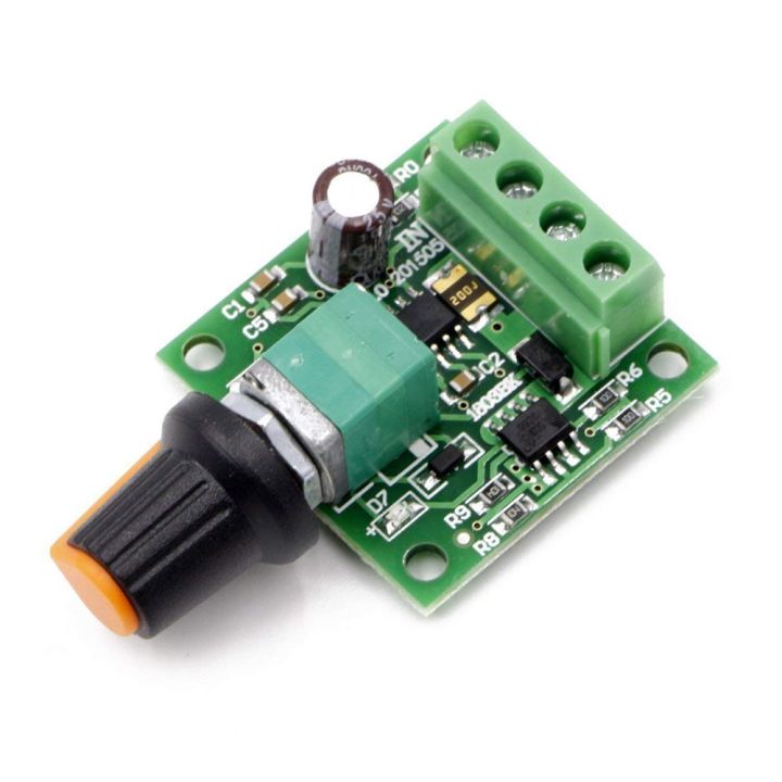 DC 1.8V 3V 5V 6V 12V 2A PWM Motor Speed Controller Low Voltage Motor ...