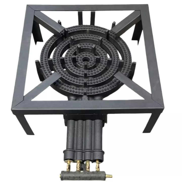 4 Key Single Cast Iron Burner LPG Propane Gas Boiling Ring Burner ...