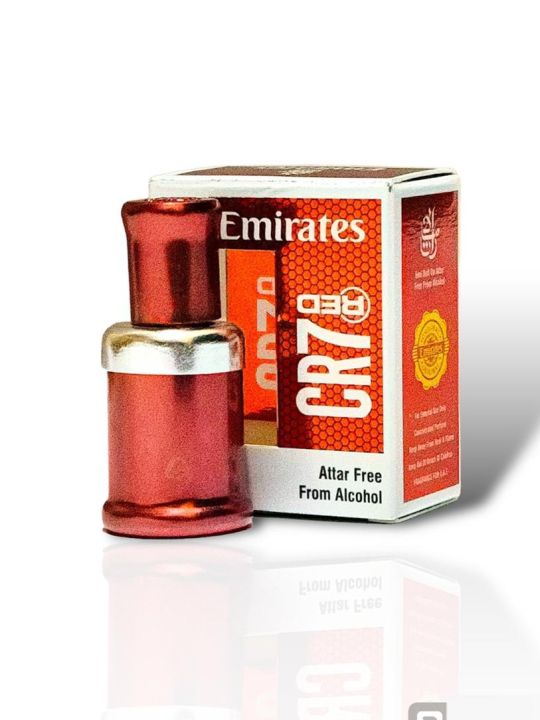 Emirates CR 7 Red Fragrance Perfume - 6ml Long Lasting Attar Perfume ...