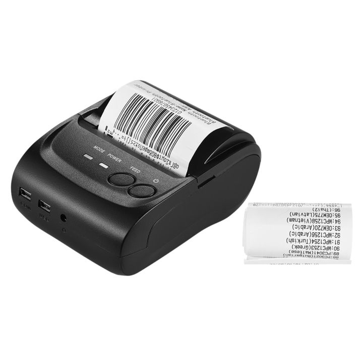 POS-5802LN Portale Mini 58mm 1 to 8 USB Thermal Printer Receipt Bill ...