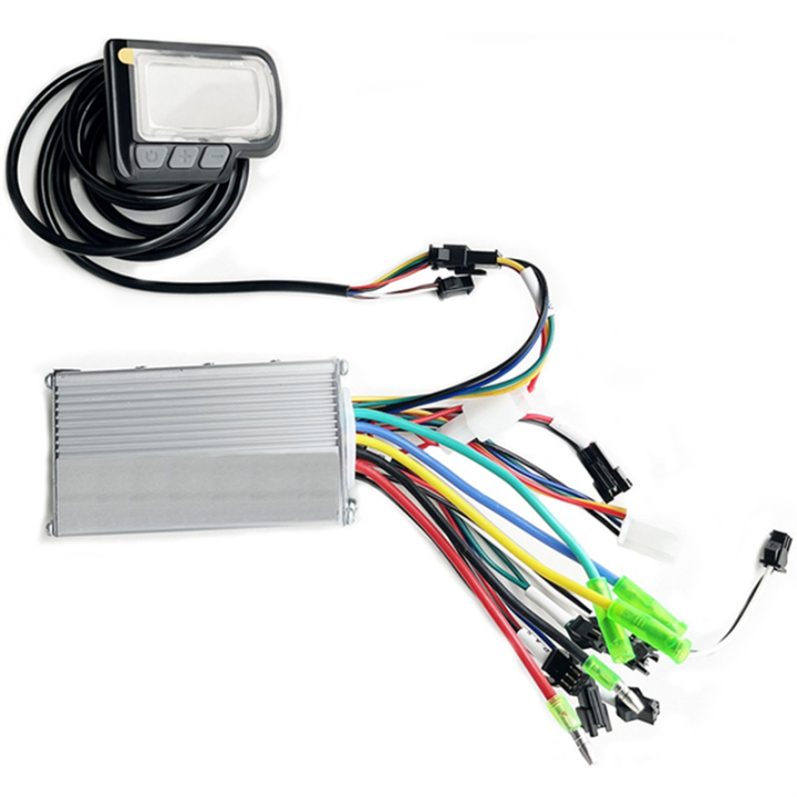 Ebike Controller Kit Electric Bike E Scooter Accessories Part Brushless Motor LCD Display Panel ...