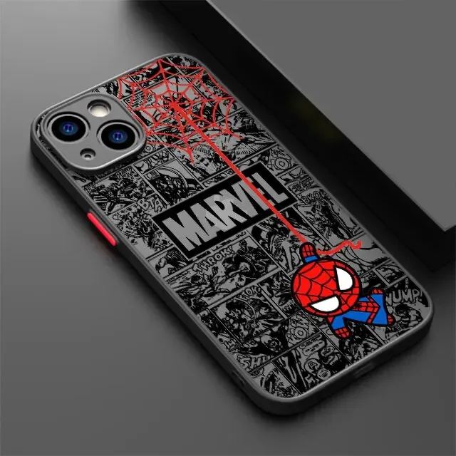 Luxury Marvel Cartoon Spider Man Phone Case for Honor X30 X9 9X Pro 70 ...