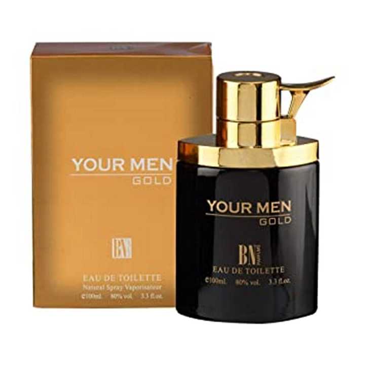 BN Parfums Your Men Gold Perfume - 100ml | Daraz.lk