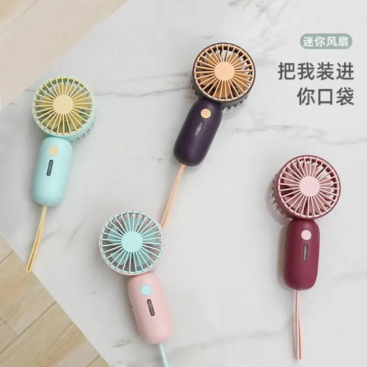 Usb Rechargeable Handheld Mini Little Fan Portable Silent and Portable ...