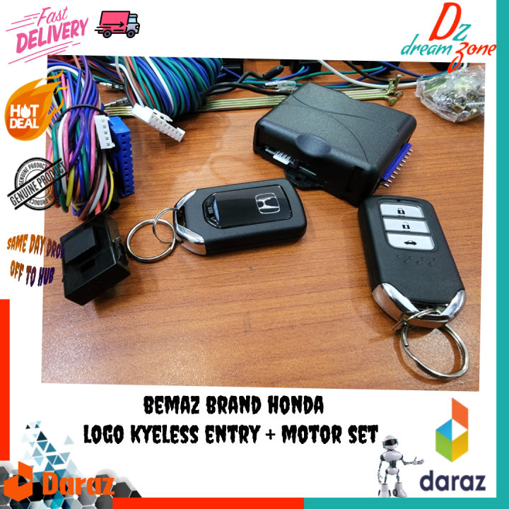 BEMAZ Brand Toyota Logo Remotes With Central Lock Door Motor Set | Daraz.lk