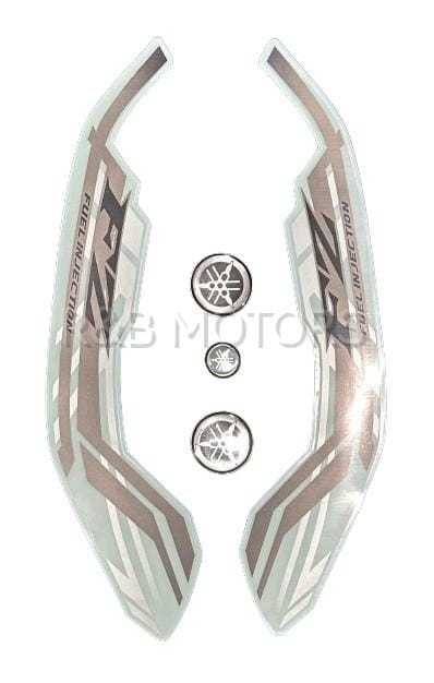 Yamaha Fz V2 2018 Black Bike Full Sticker Kit | Daraz.lk