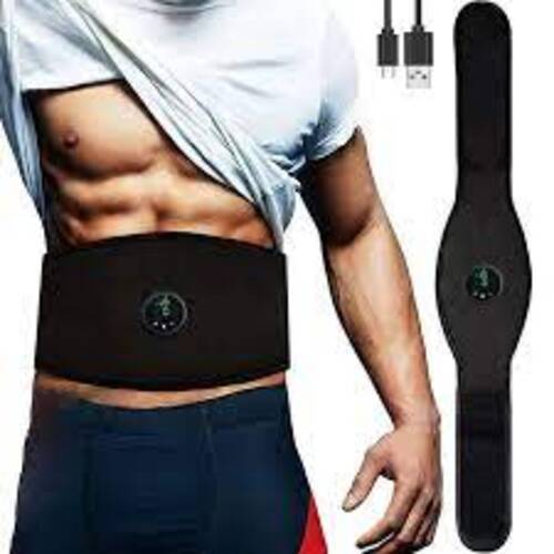 Electric Abdominal Slimming Belt Waist Band Smart Abdomen Muscle Abs ...