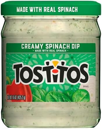 Tostitos Creamy Spinach Dip Made with Real Spinach 15 OZ (425g ...
