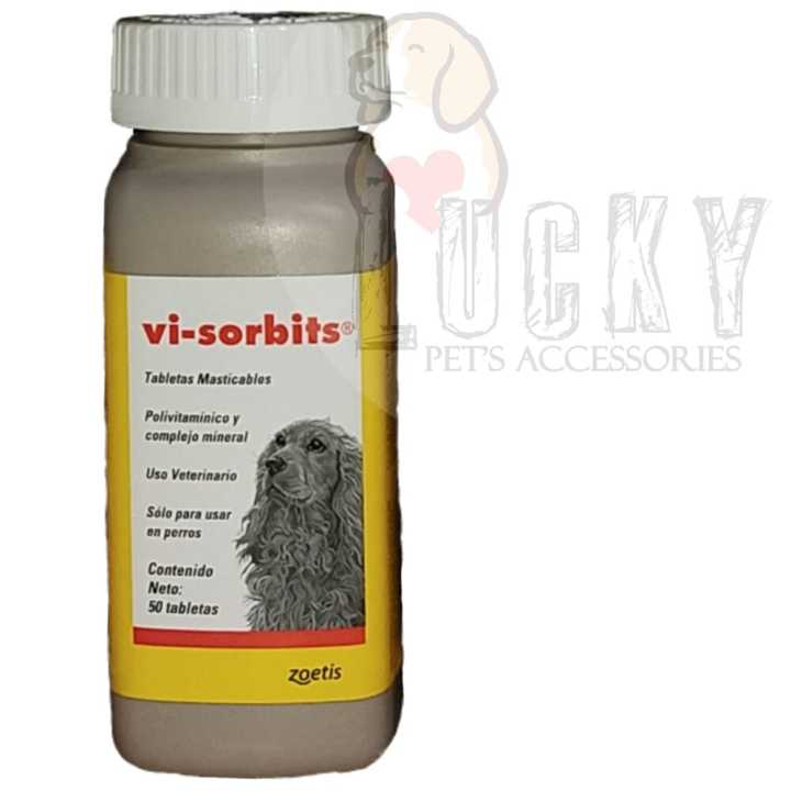 Zoetis Vi-Sorbits,50 Tablets,Tasty Vitamin & Iron Tablets For Dogs,Meat ...