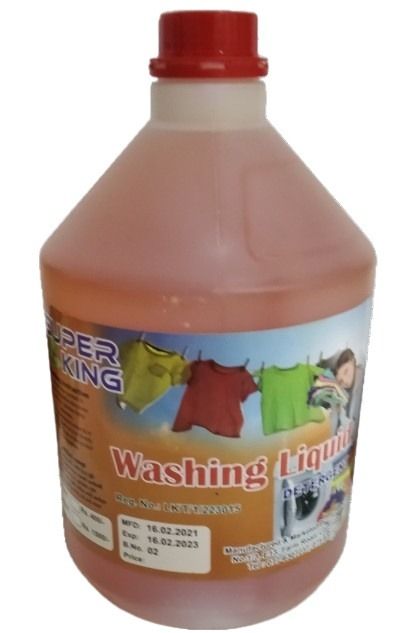 Superking Washing Liquid 4ltr Laundry Liquid for Clothes | Daraz.lk