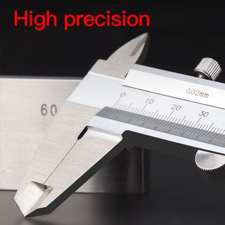 High precision Caliper 150 200 300 500mm Stainless Scale Vernier ...