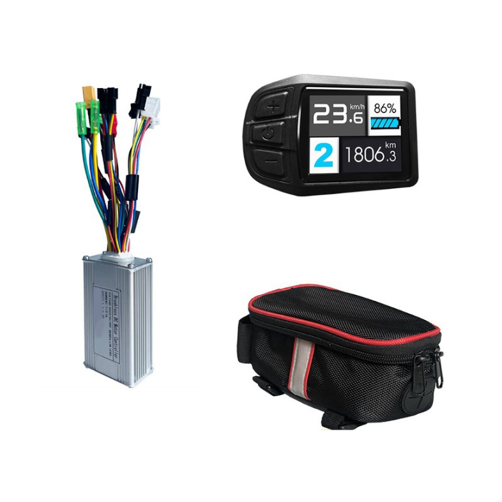 17A Tri-Mode Controller Kit Electric Bike Controller 36V 48V 350W for ...