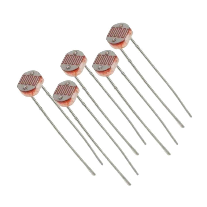 5PCS LDR Photo Light Sensitive Resistor Photoresistor Photosensitive ...