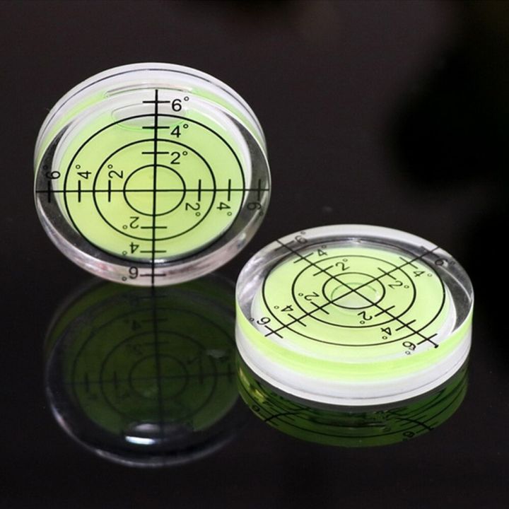 Mini Spirit Level Surface Round Tile Bubble Bullseye Caravan Clear ...