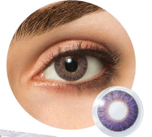 Colour AMETHYST - Fresh Look acl Colour Blends Contact Lens - Full Set ...