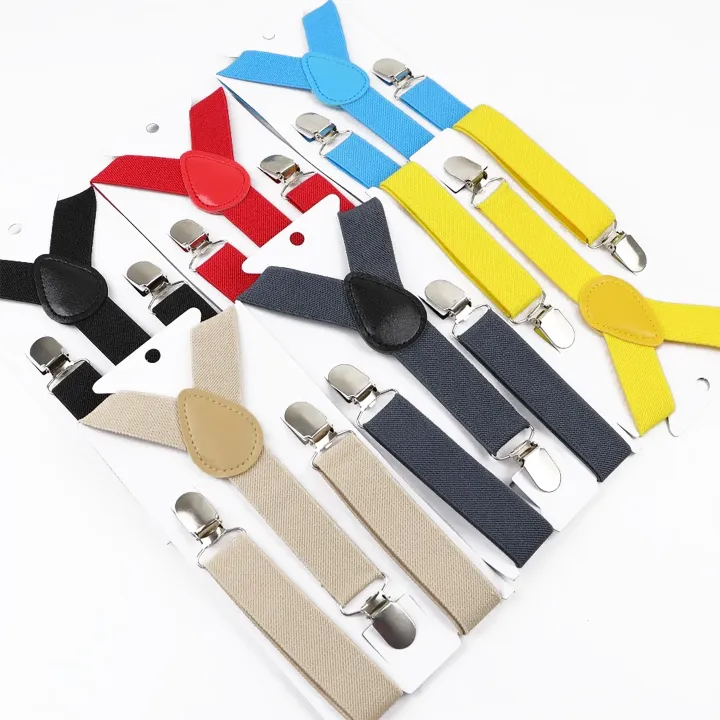 Solid color children's belt boys and girls colorful candy color lovely ...