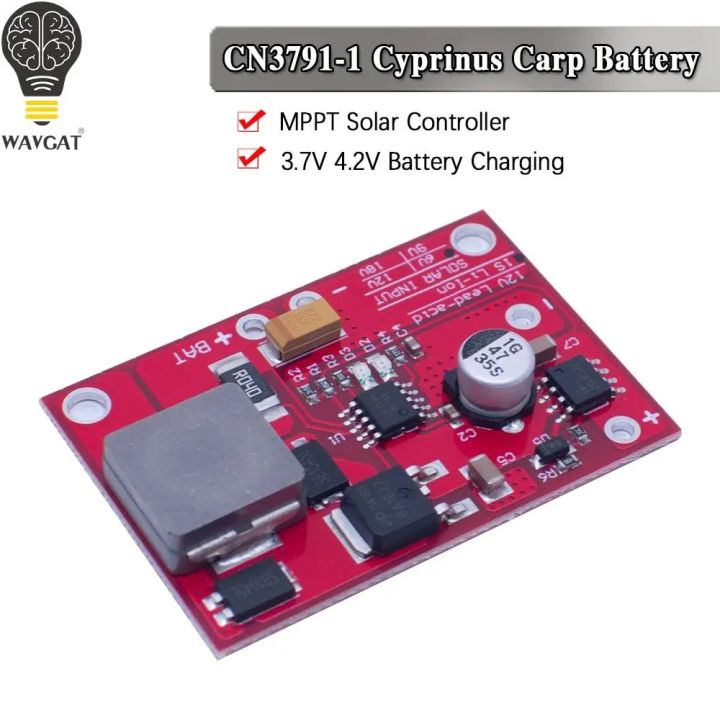 1S MPPT Solar Panel Controller CN3791 6V / 9V / 12V 3A Solar Power ...