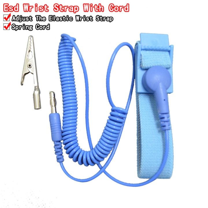 Cordless Wireless Clip Antistatic Anti Static ESD Wristband Wrist Strap ...