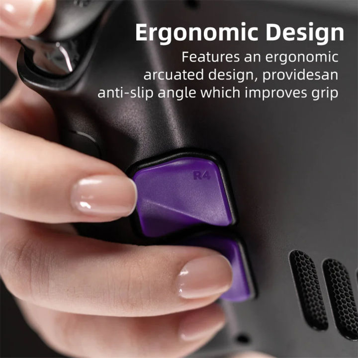 Kidlove 4pcs Back Button Enhancement Set Non-skidding Pads Handle Grips ...