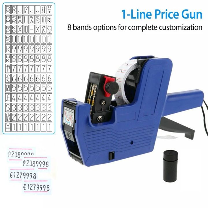 MX-5500 8 Digits ler Manual Price Machine Pricing Tag Machine With 200 ...