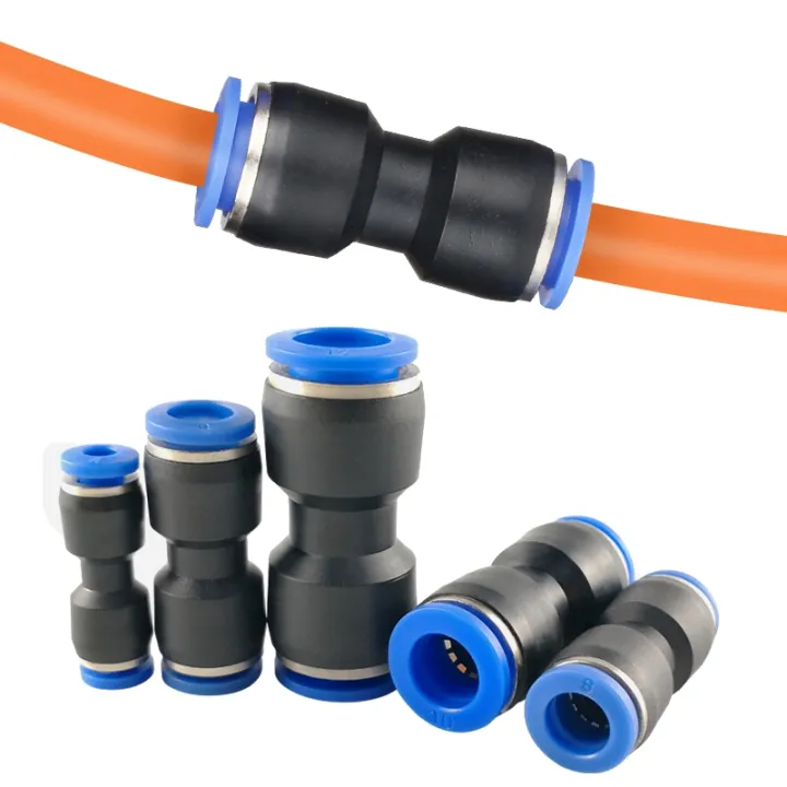 Pu Pneumatic Quick Connector Plastic Hose Air Fitting 4mm 6mm 8mm 10mm ...