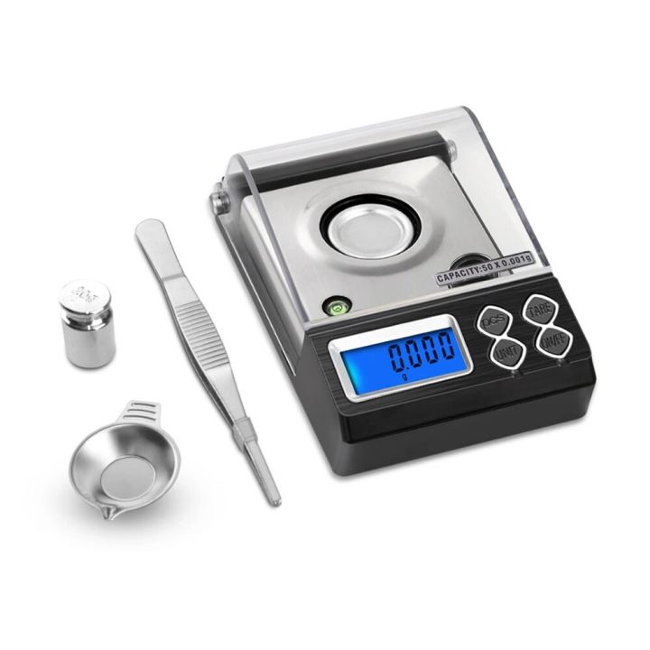 Pocket Scale 0.001g Precision Digital Electronic Gold Jewelry Carat ...