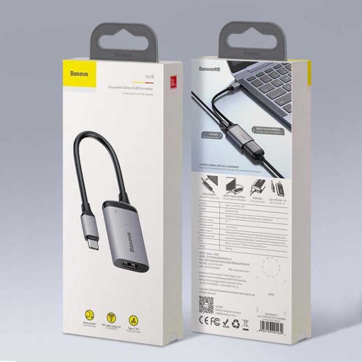 Baseus Enjoyment Series Mini DP Hub | Daraz.lk