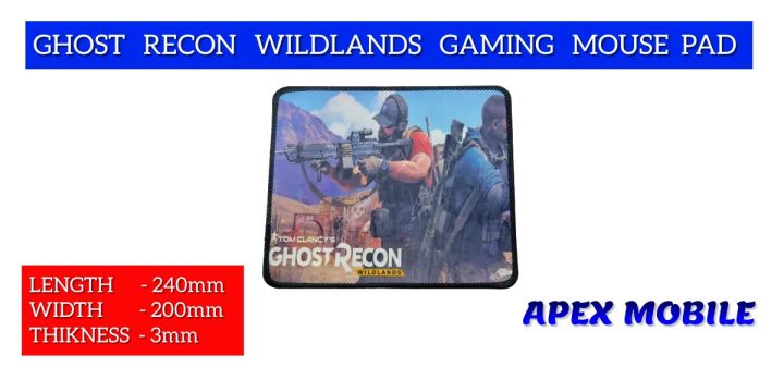 GHOST RECON WILDLANDS gaming mouse pad | Daraz.lk
