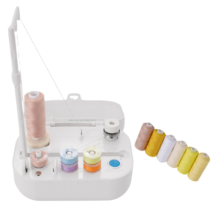 Automatic Bobbin Winder Large Spool Thread Holder with Auto Stopper for ...