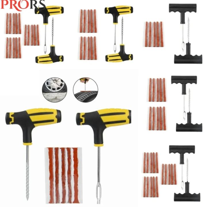 LibiProfesional NEW Tyre Repairing Patch Tool Kit Studding Puncture ...