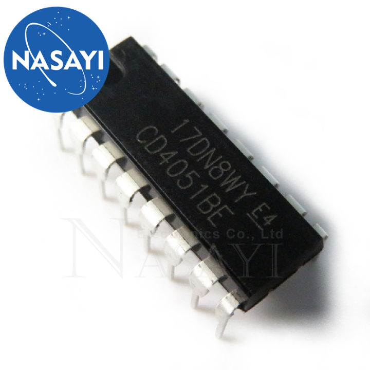 10pcs CD4051BE CD4051 DIP-16 | Daraz.lk