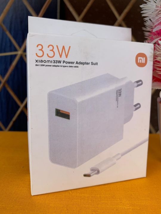 MI 33W Original Fast Charger | Daraz.lk