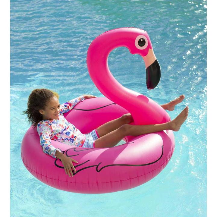 Jumbo Inflatable Flamingo Pool Float - 4 Feet - 120CM | Daraz.lk