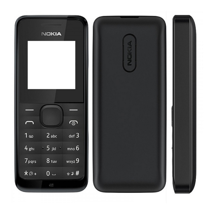 Nokia 105 (2015) Full Keypad Housing Body Panel Casing Front And Back ...