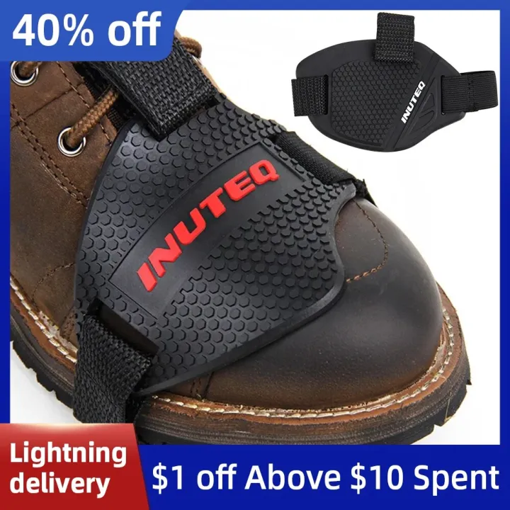 Motorcycle Shift Pad Rubber Boot Protective Cover Adjustable Shifter ...