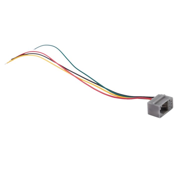 10 Pcs 616E 4P4C RJ9 Female Telephone Connector Adapter w 4 Wires 8cm | Daraz.lk