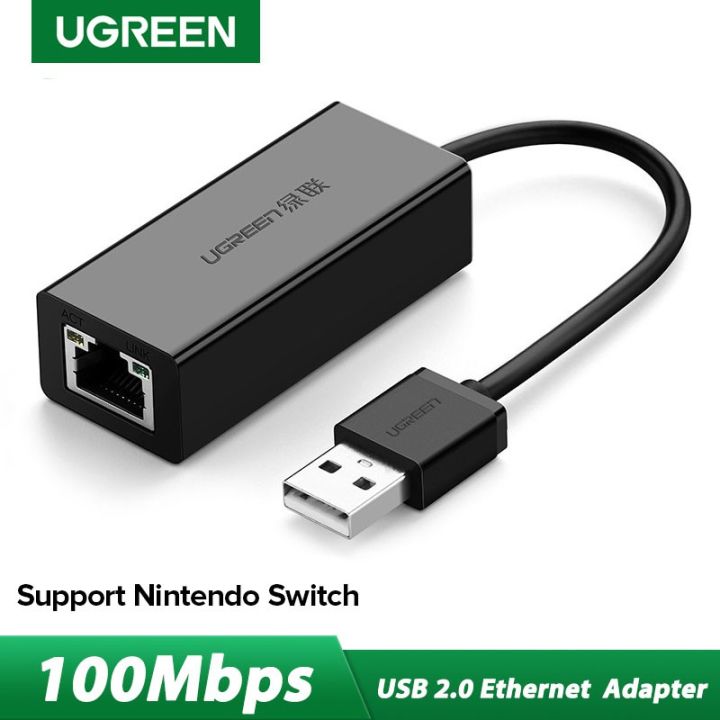 UGREEN Network Adapter USB 3.0 to Ethernet RJ45 Lan Gigabit Adapter for ...