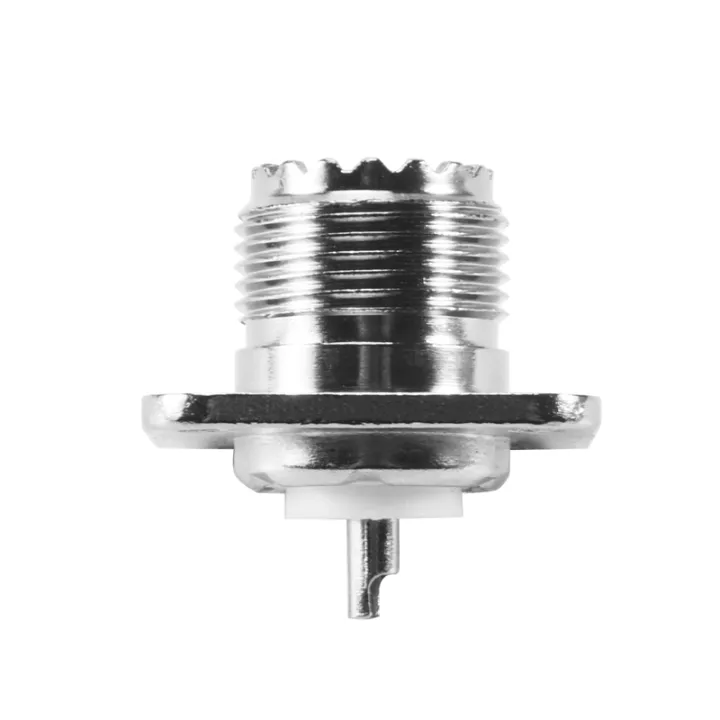 UHF Female SO239 Panel Chassis Mount Flange Deck Mount RF Connector ...