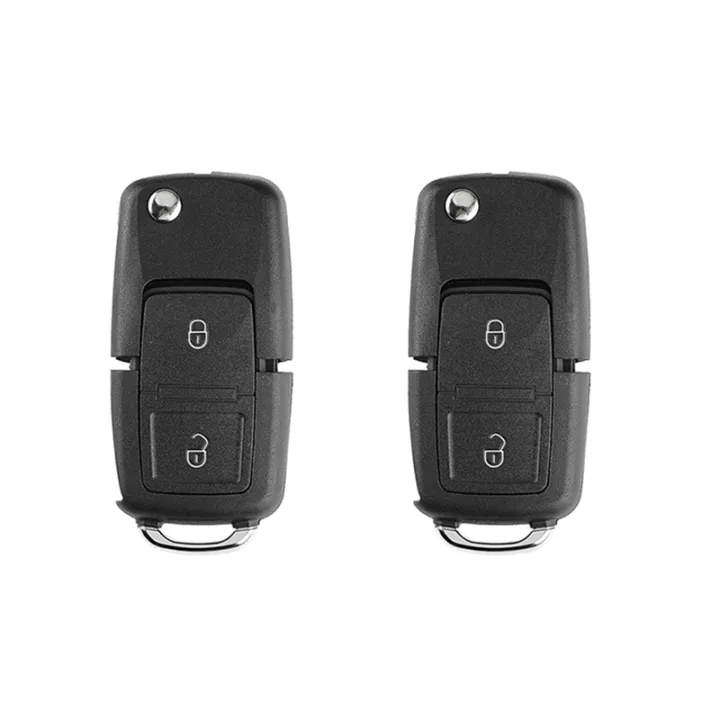 2X for XKB508EN Wire Universal Remote Key 2 Button Fob B5 Style for ...