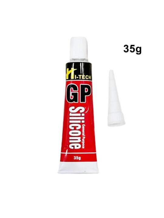 Hi-Tech Clear All Purpose RTV Sealant Silicone Adhesive Sealant ...