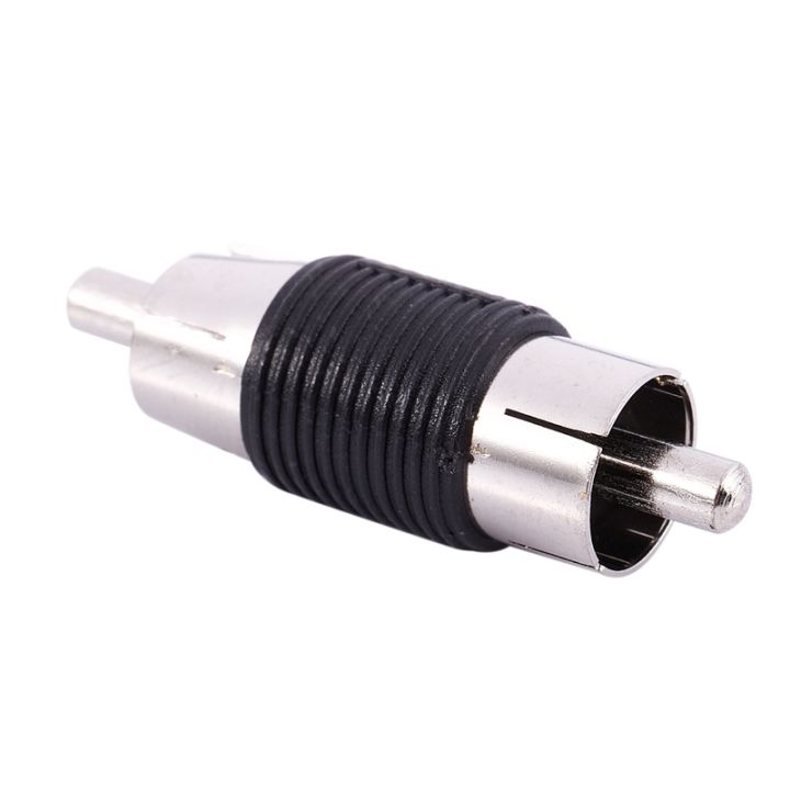 Straight AV RCA Male to Male Connectors Couplers Adapters 6 Pcs | Daraz.lk