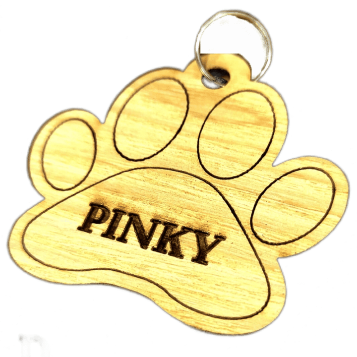 Dog Tags, Personalized Wooden Dog Tags, Cat Tags, Pet Tags | Daraz.lk