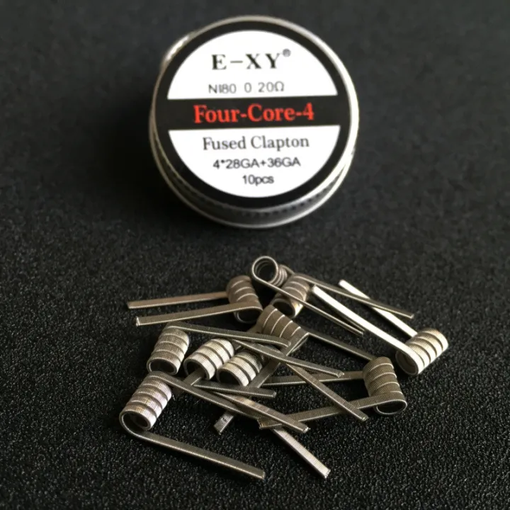 10Pcs/set NI80 High Density Prebuilt Coil Premade Coil Atomizer Mod ...
