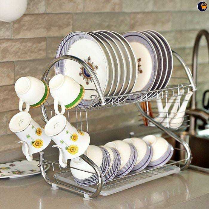 2 Layer Dish Rack | Daraz.lk: Buy Online at Best Prices in Srilanka ...