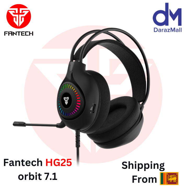 HG25 FANTECH WIRED 7.1 RGB GAMING HEADPHONE | Daraz.lk